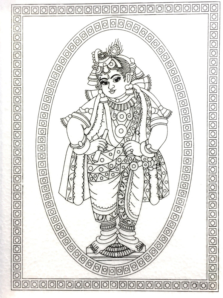 Tracing Designs For Glass Painting