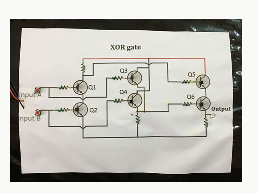 Xor Gate Transistor Diagram [SOLVED] How To Implement Xor At