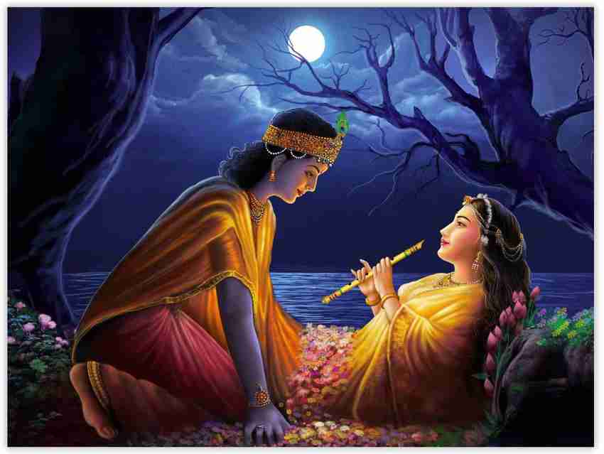 Radha Krishna Love Paintings Hd