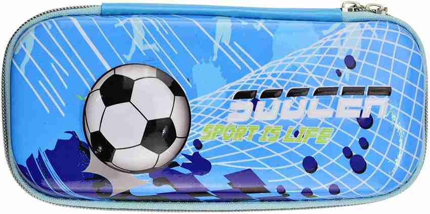 Pencil Drawn Soccer Goal Box