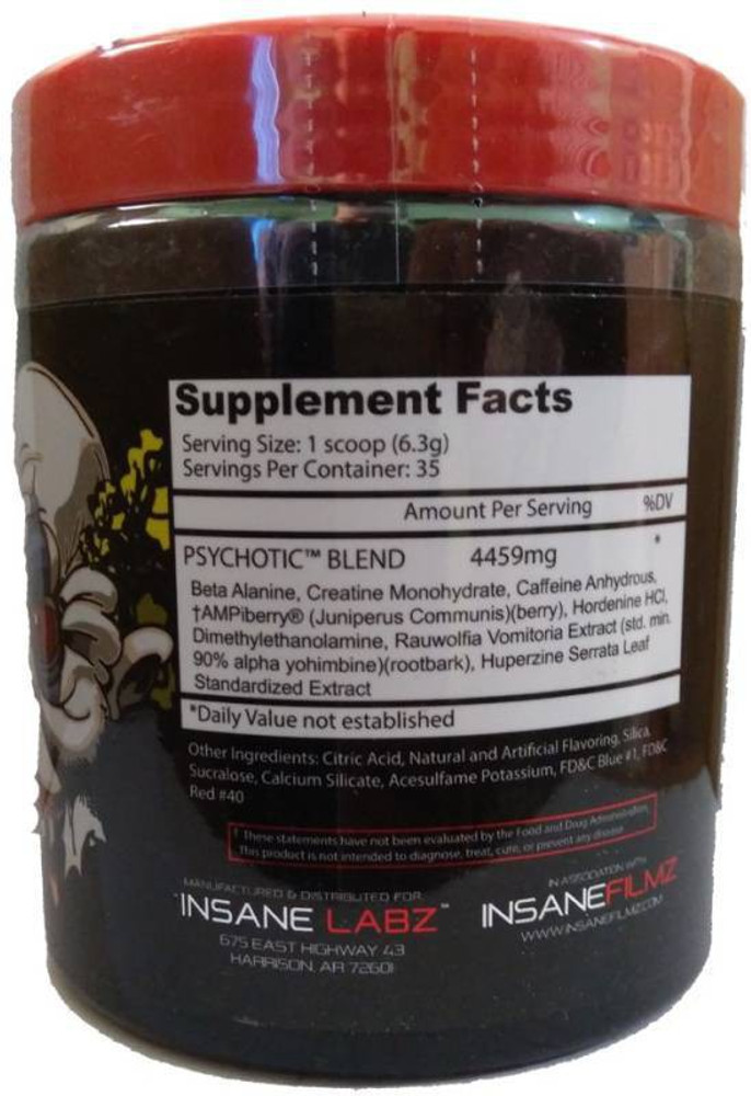 Insane Labz Psychotic — The Strength Factory, 41% OFF