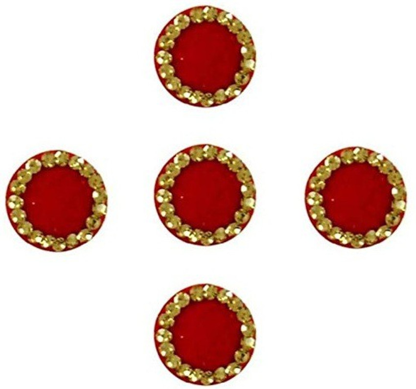 Red Round Bindi