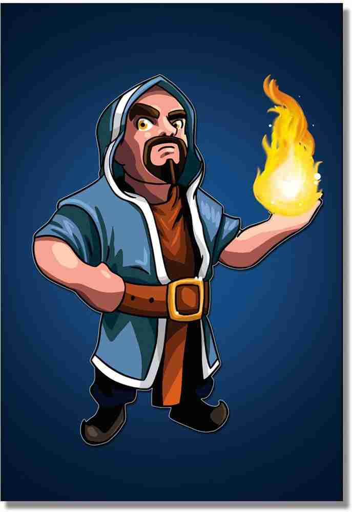 Clash Of Clans Wizard Drawing