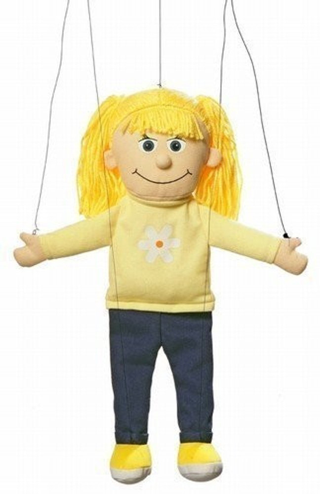 Katie, Peach Girl, Full Body, Ventriloquist Style Puppet,, 40% OFF