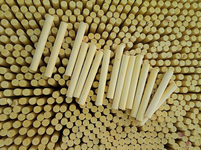 Piece Of Yellow Chalk