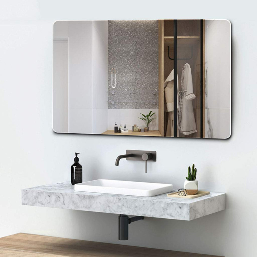Mirror in the bathroom store