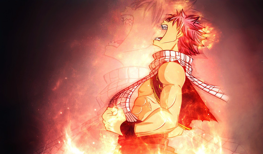 Fairy Tail Natsu Fire Wallpaper