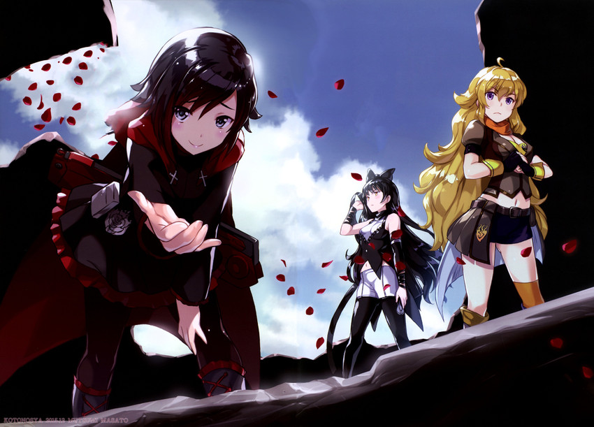 Rwby Blake And Ruby
