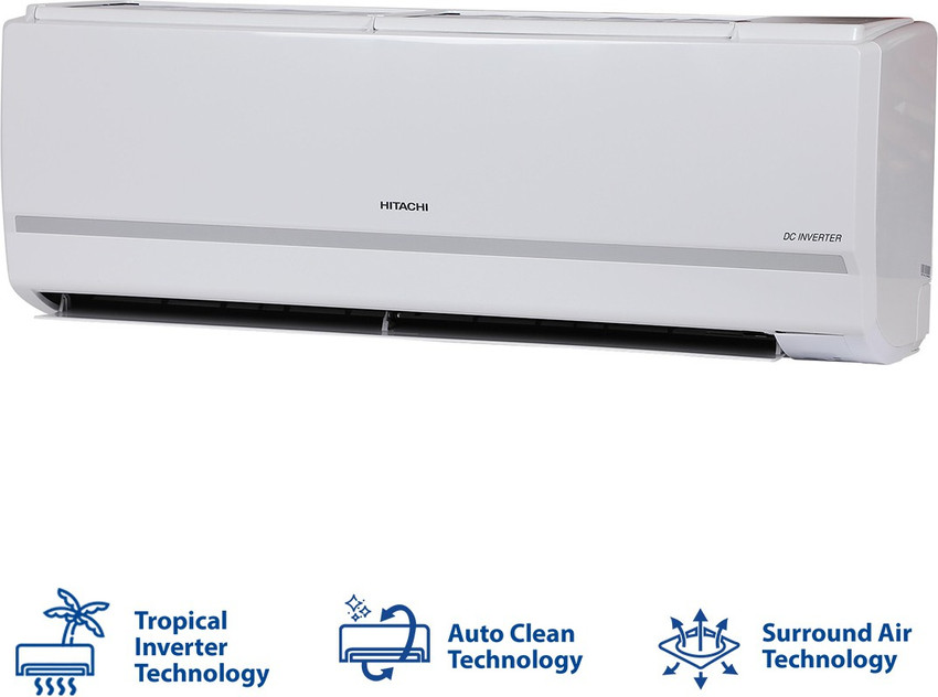 Flipkart Buy Hitachi 1 Ton 3 Star Split Inverter AC White Online at best Prices In India