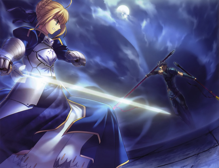 Fate Zero Saber And Lancer