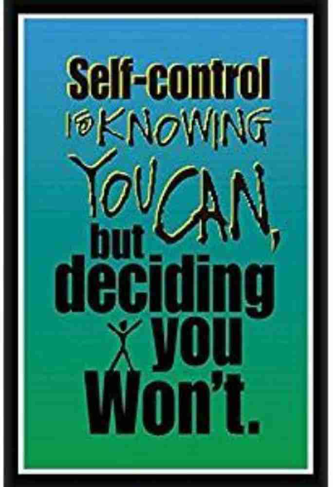 Self Control Poster