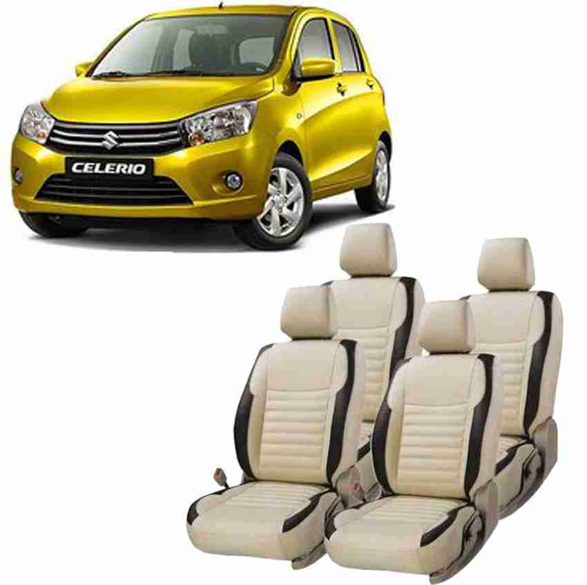 JMDi PU Leather Car Seat Cover For Maruti Celerio Price in India Buy JMDi PU Leather Car Seat Cover For Maruti Celerio online at Flipkart