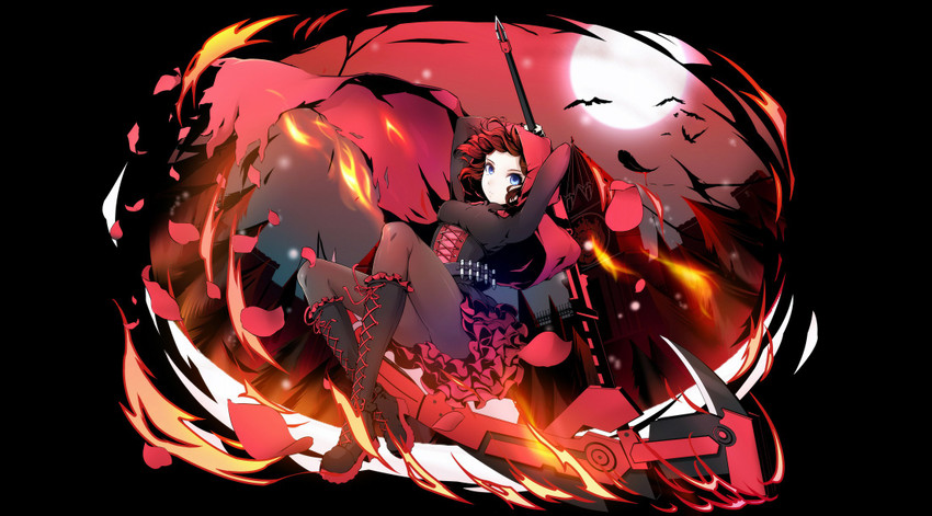 Rwby Ruby Rose Scythe