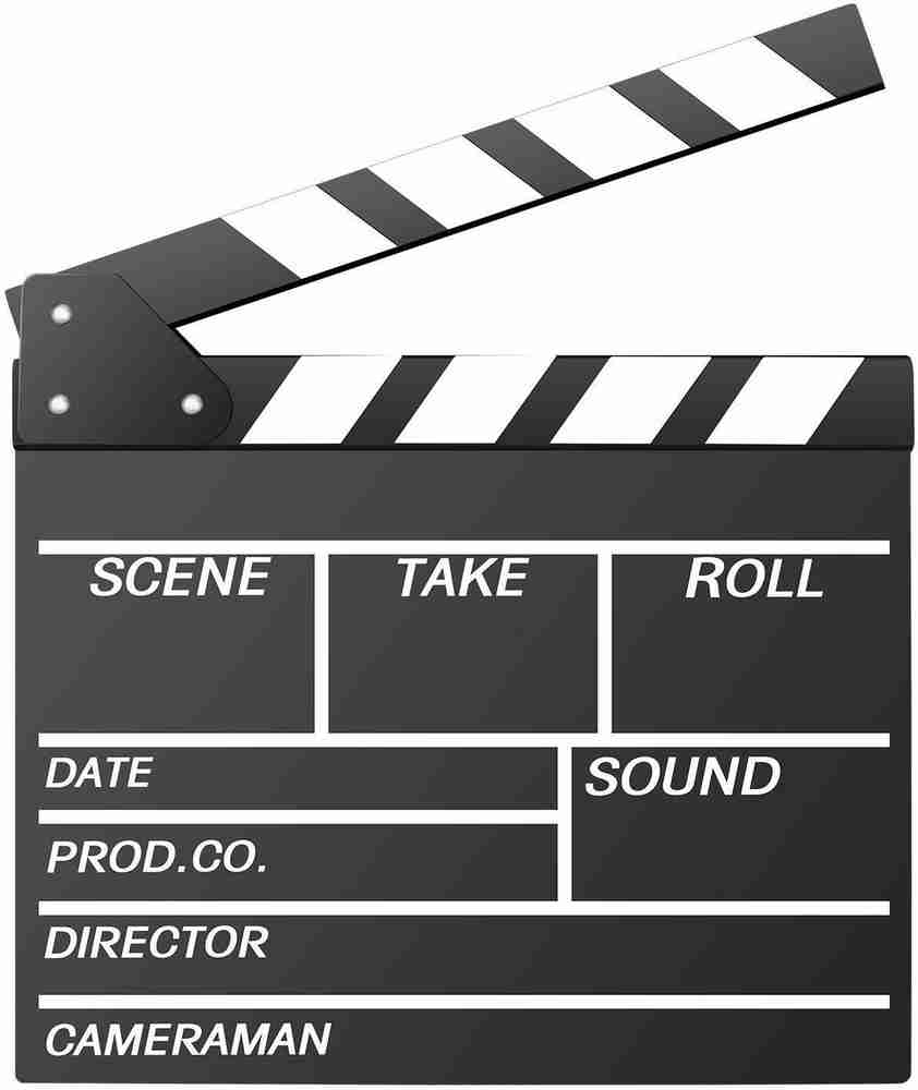 Diy Directors Clapboard Clipart