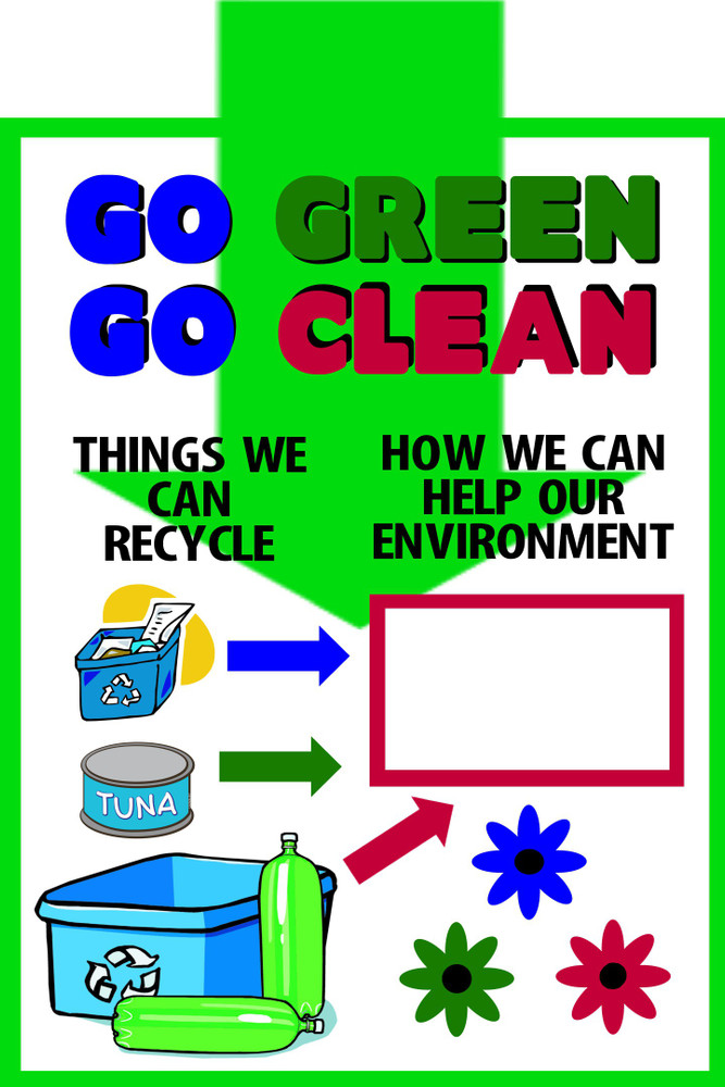 Clean And Green Environment Posters