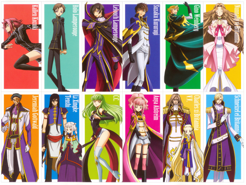 Code Geass Nunnally And Rolo