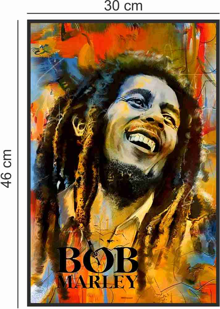 Bob Marley Laughing Poster