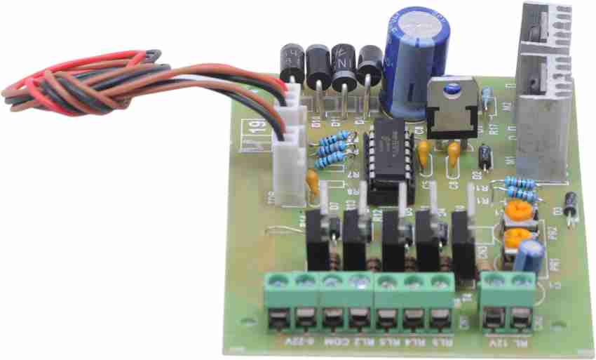 Relay Type Voltage Stabilizer Circuit Diagram