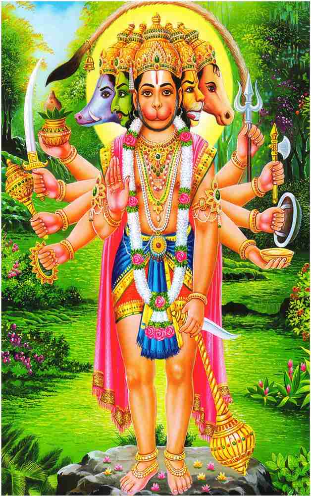 Best Panchmukhi Hanuman Images, HD Wallpapers Pictures, 56% OFF