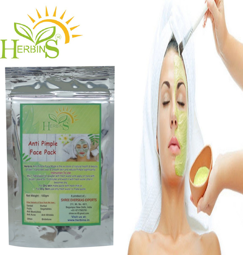 Herbins Anti Pimple Face Pack Price in India Buy Herbins Anti Pimple Face Pack Online In India Reviews Ratings Features Flipkart