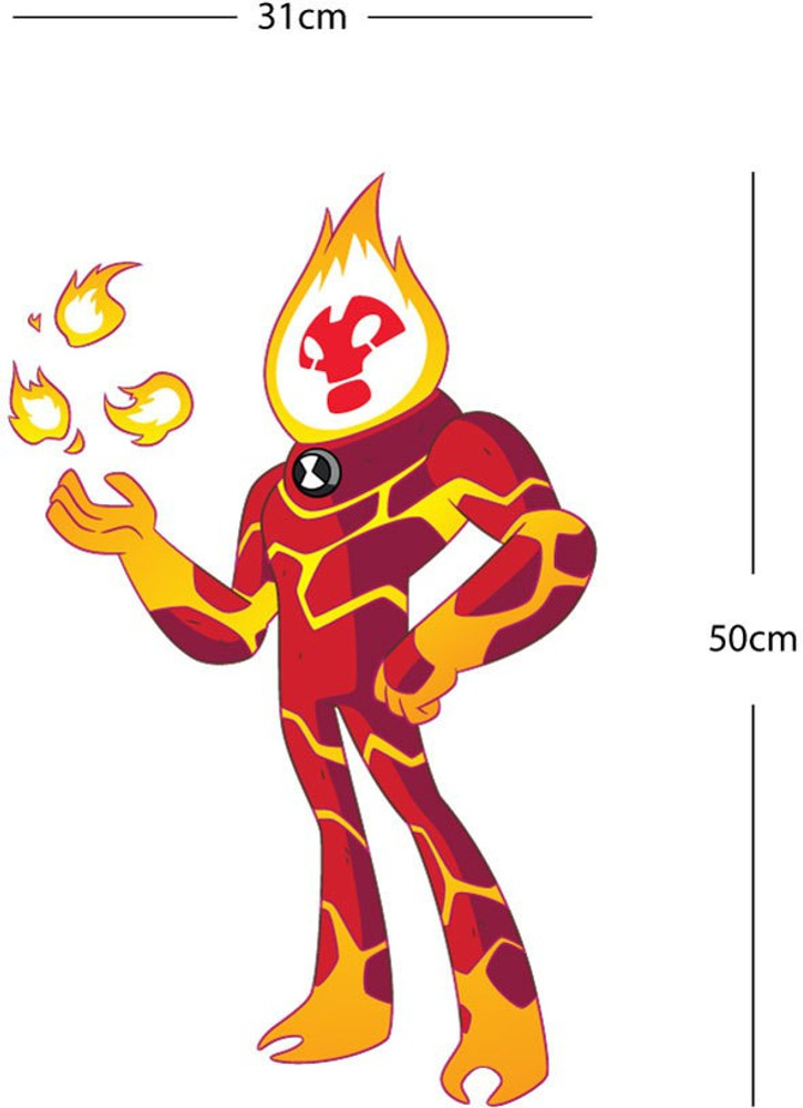 Ben 10 Heatblast Coloring Pages