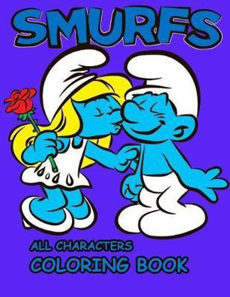 Smurfs Coloring Book Buy The Smurfs Coloring Book: Coloring Book For