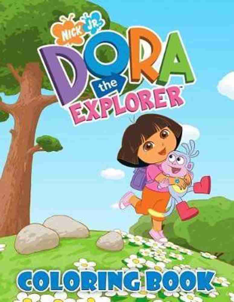 nick jr dora coloring pages