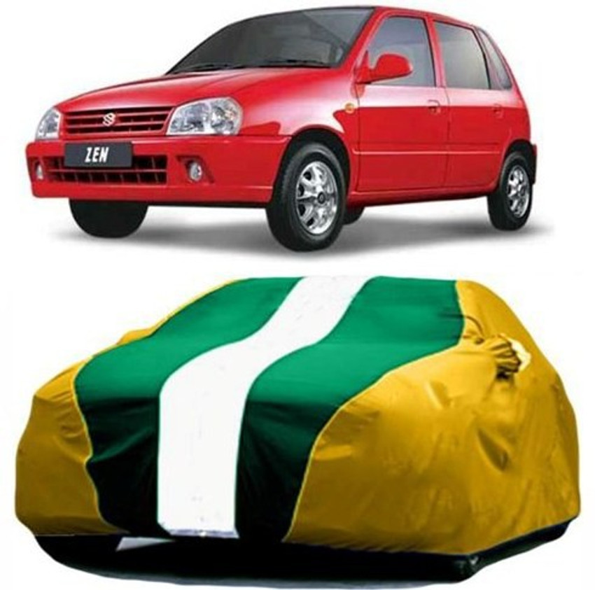 HDSERVICES Car Cover For Maruti Suzuki Zen With Mirror Pockets Price in India Buy HDSERVICES Car Cover For Maruti Suzuki Zen With Mirror Pockets online at Flipkart