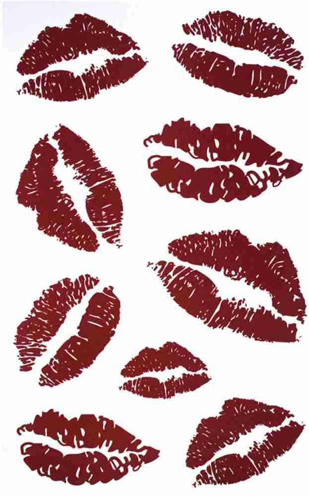 Lipstick Kiss Tattoo Designs