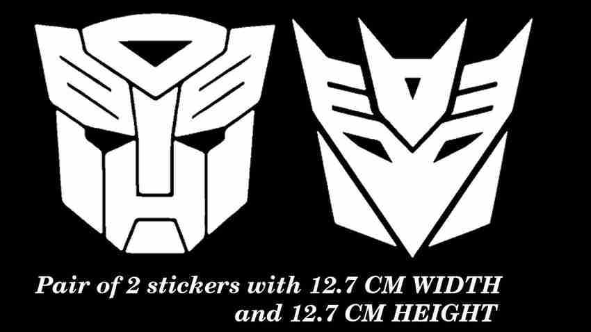 Transformer sticker for bike store