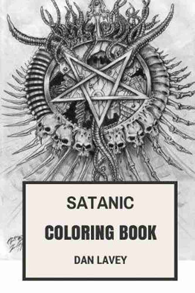 satanic coloring pages