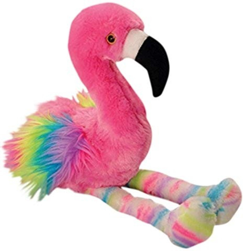 Rainbow Flamingos