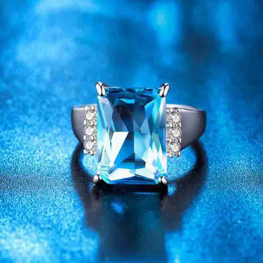 Light Blue Stones In Rings | Shelly Lighting