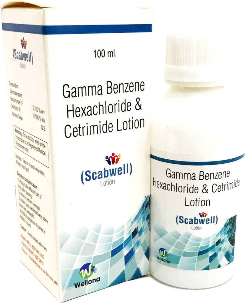 Gamma Benzene Hexachloride And Cetrimide Lotion Zest Scab, 55% OFF