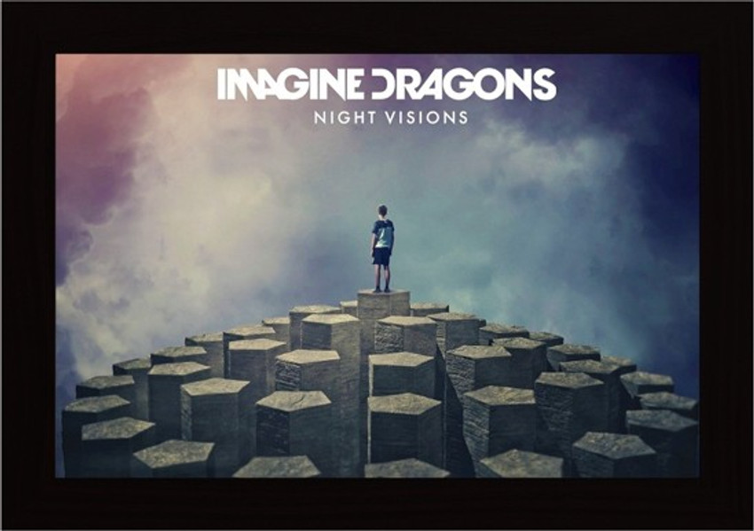 Night Visions Album Cover Poster Imagine Dragons Night Visions Album