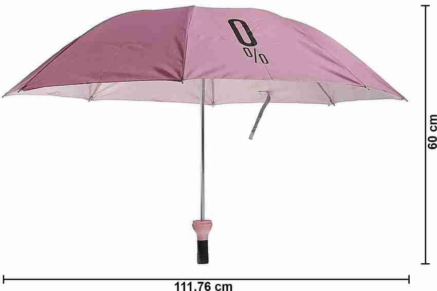 Zeom Home Story Fashionable Wine Bottle Pink 110 cm Travel Umbrella Umbrella Pink Umbrella