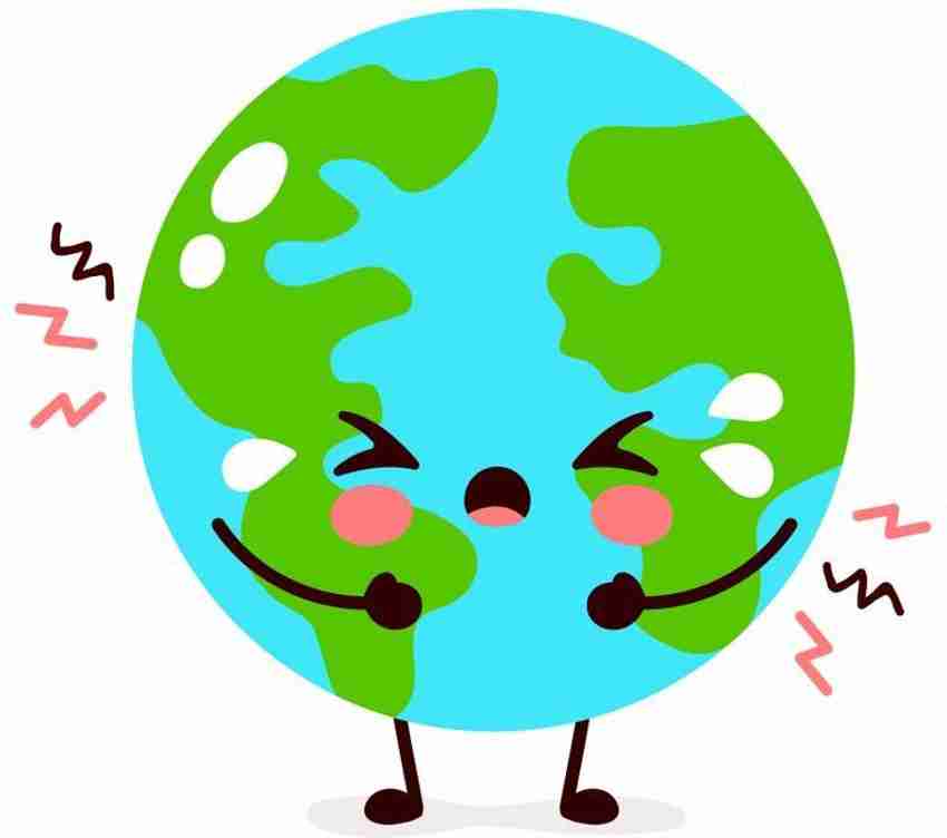Crying Earth Cartoon