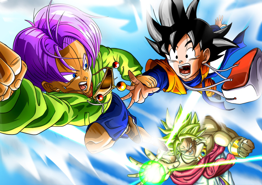 Broly Vs Trunks