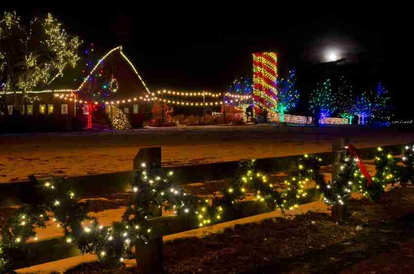 Christmas Lights Scenery