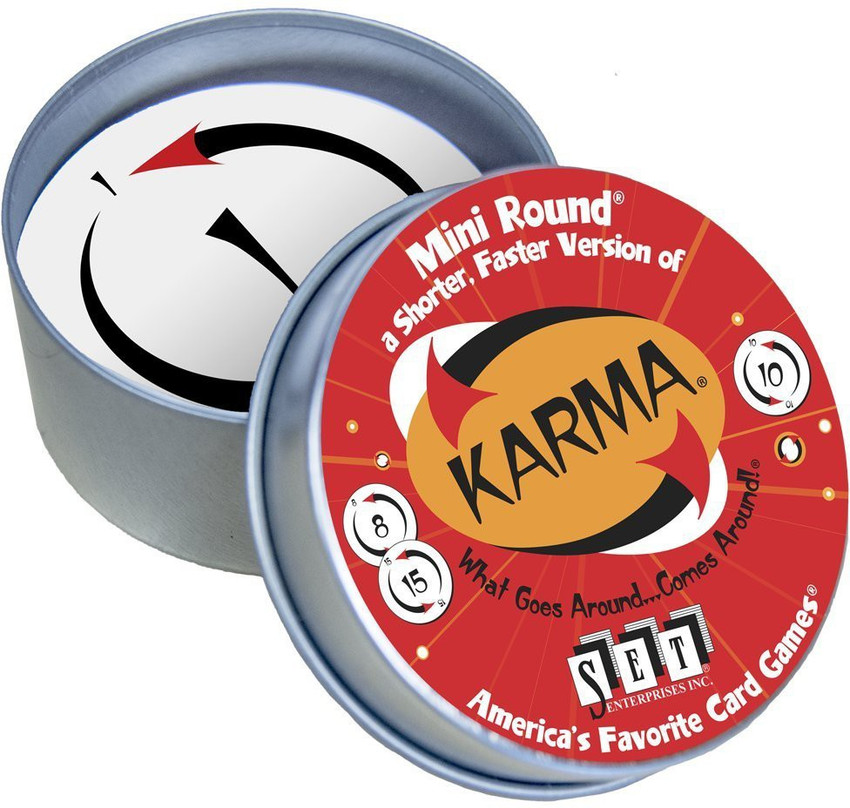 Round Card Game In The 90