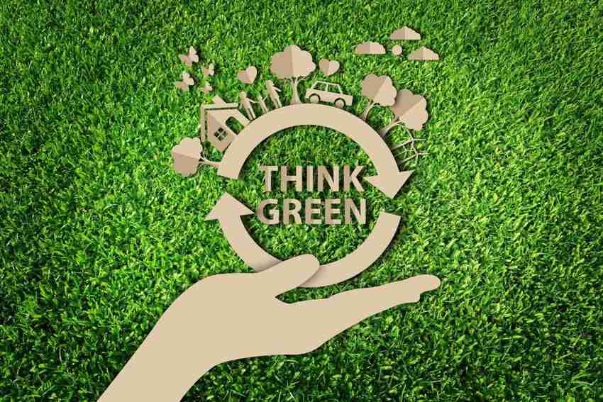 Think Green Poster