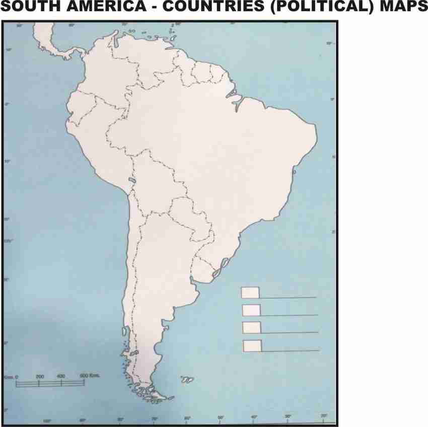 South Aamerica Political Map How Many Countries In South America
