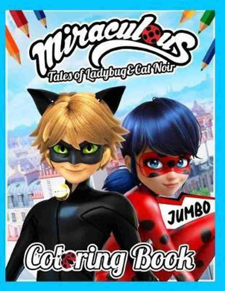 ladybug cat noir coloring pages