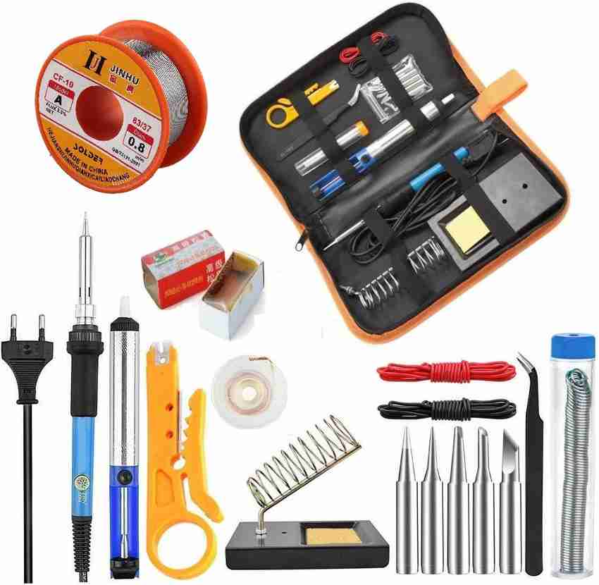 Corslet Soldering Iron Kit Set With Solder Wire 60 W Temperature Controlled Price in India Buy Corslet Soldering Iron Kit Set With Solder Wire 60 W Temperature Controlled online at Flipkart