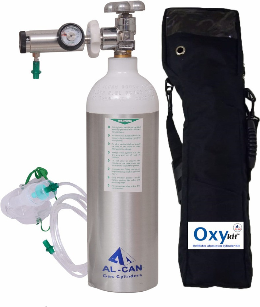 Oxygen Tank And Mask