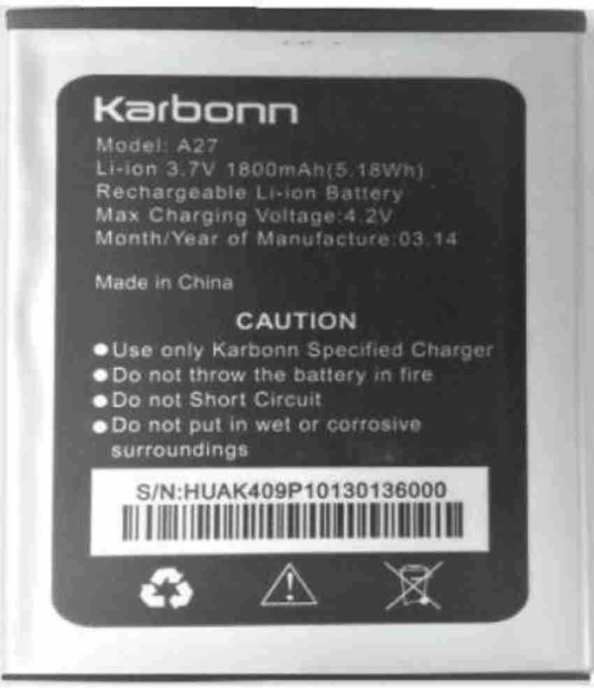 Karbonn A27 Plus White