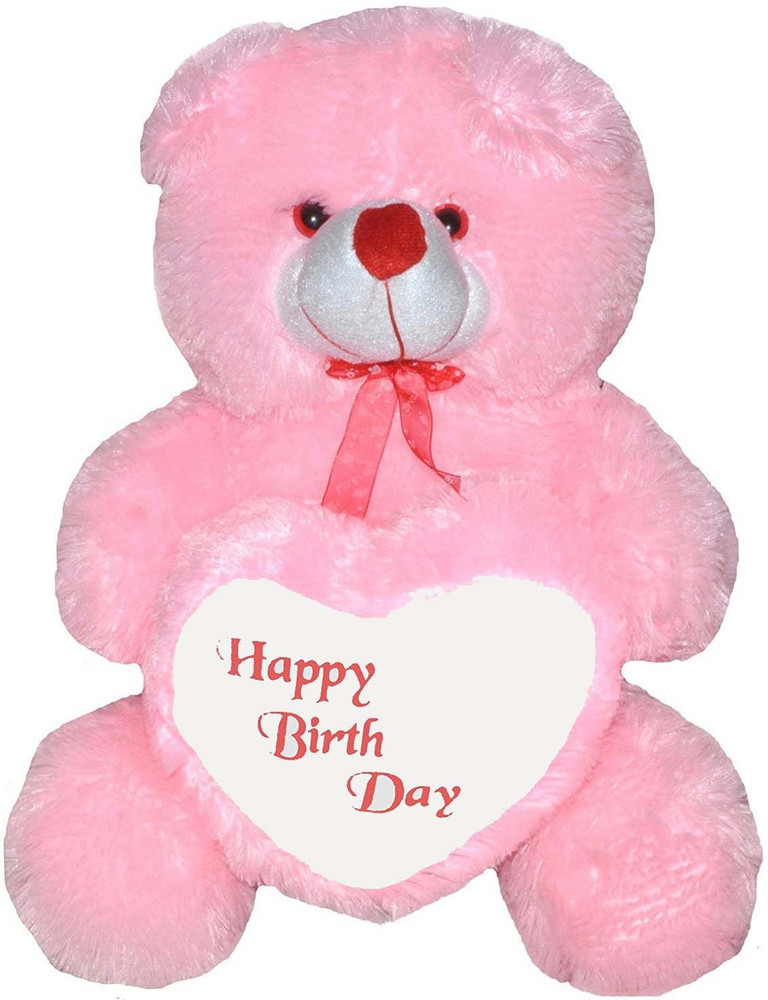 Happy Birthday Pink Teddy Bear