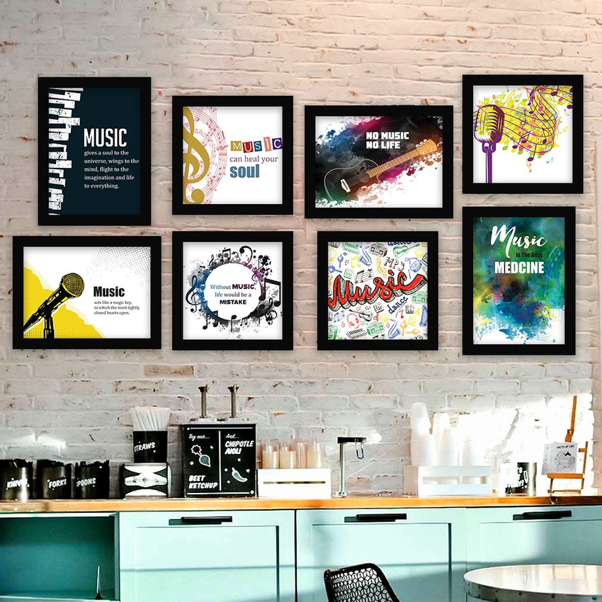 Framed Music Posters