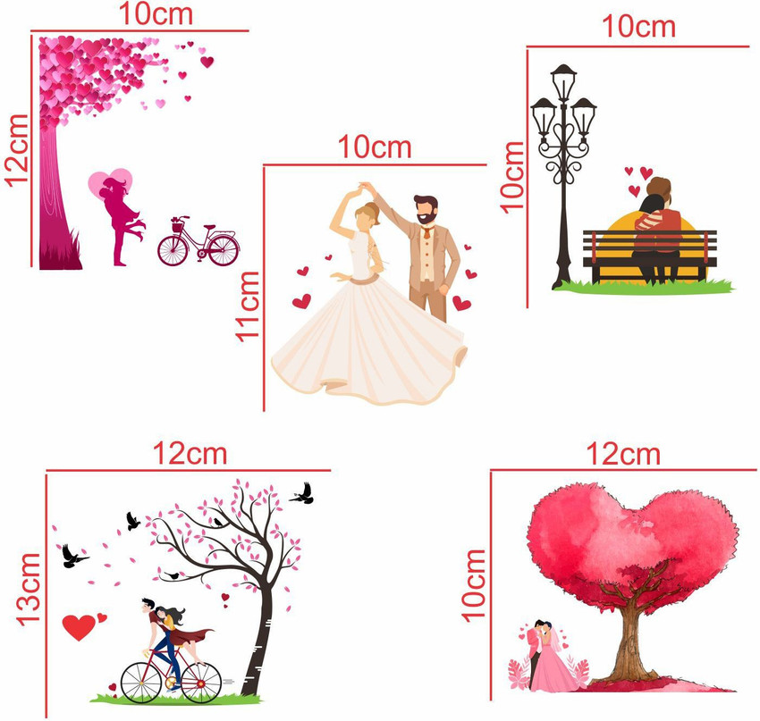 Cute Sticker Design Love