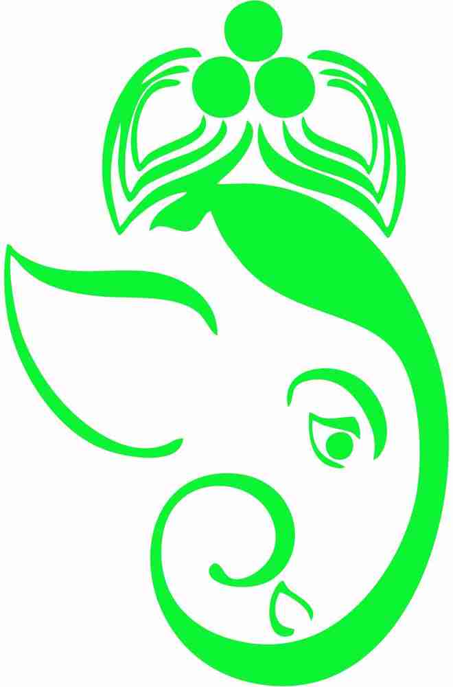 Radium Stickers Ganesh